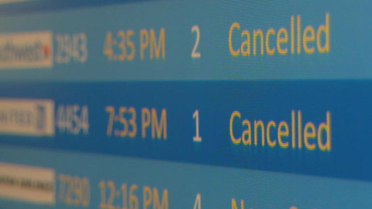 All flights at ENC airports cancelled Saturday night