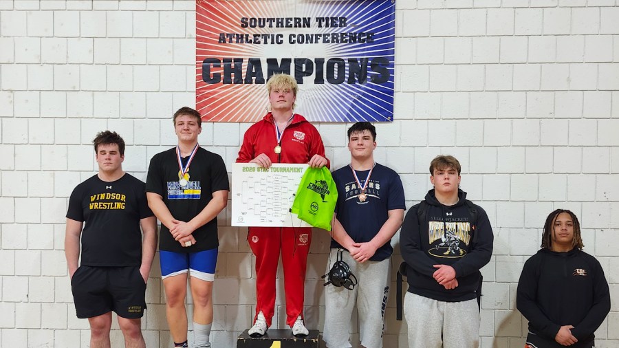 Local boys wrestling standouts win STAC championships