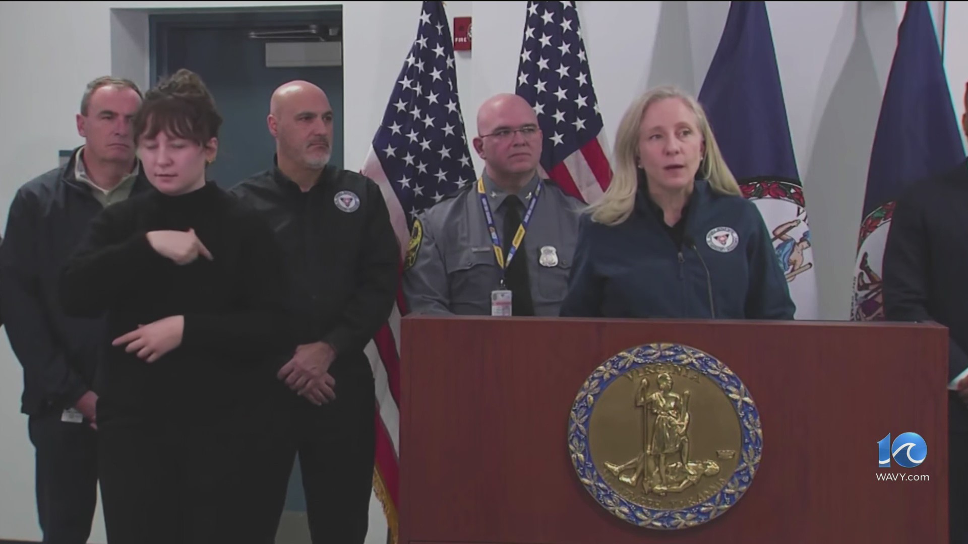 Gov. Spanberger holds final press conference ahead of winter storm arrival