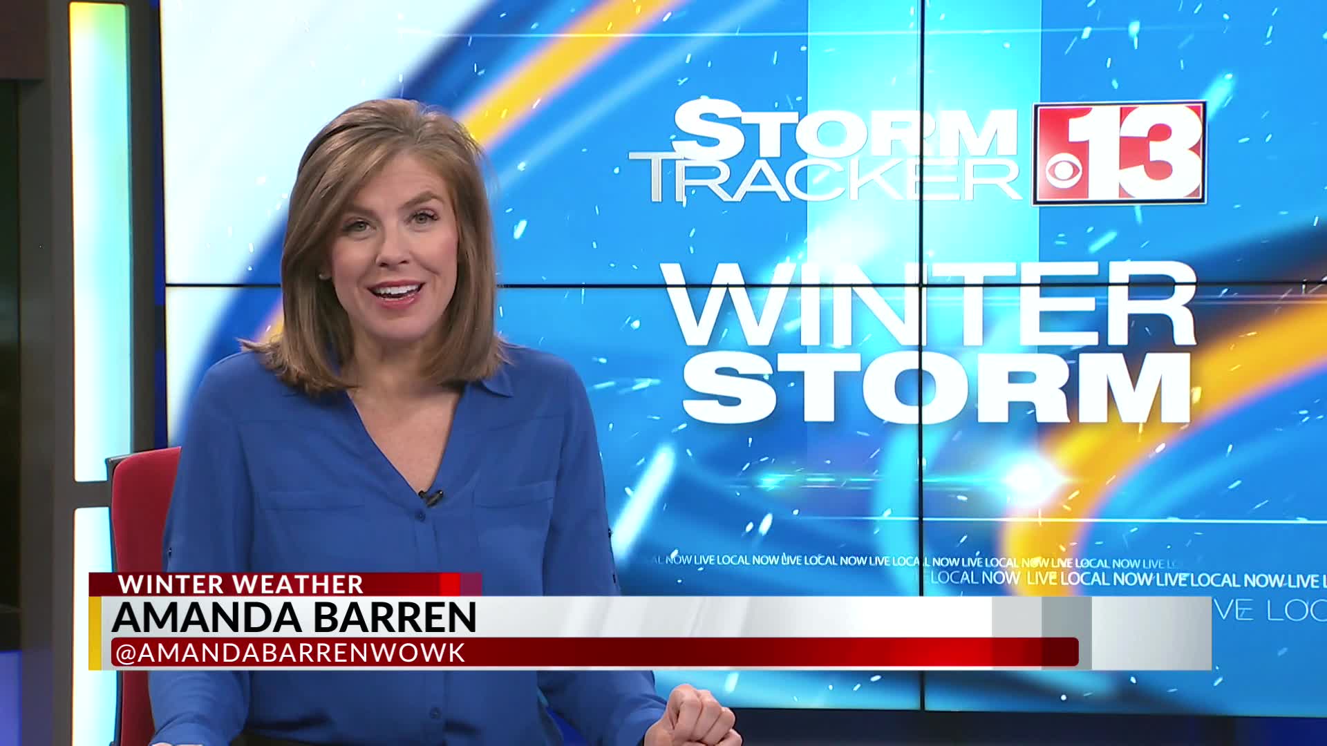 WOWK 13 News winter storm coverage - Saturday