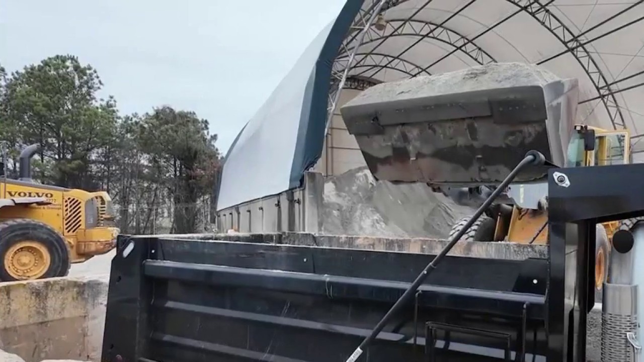 Road crews working overtime ahead of ice storm