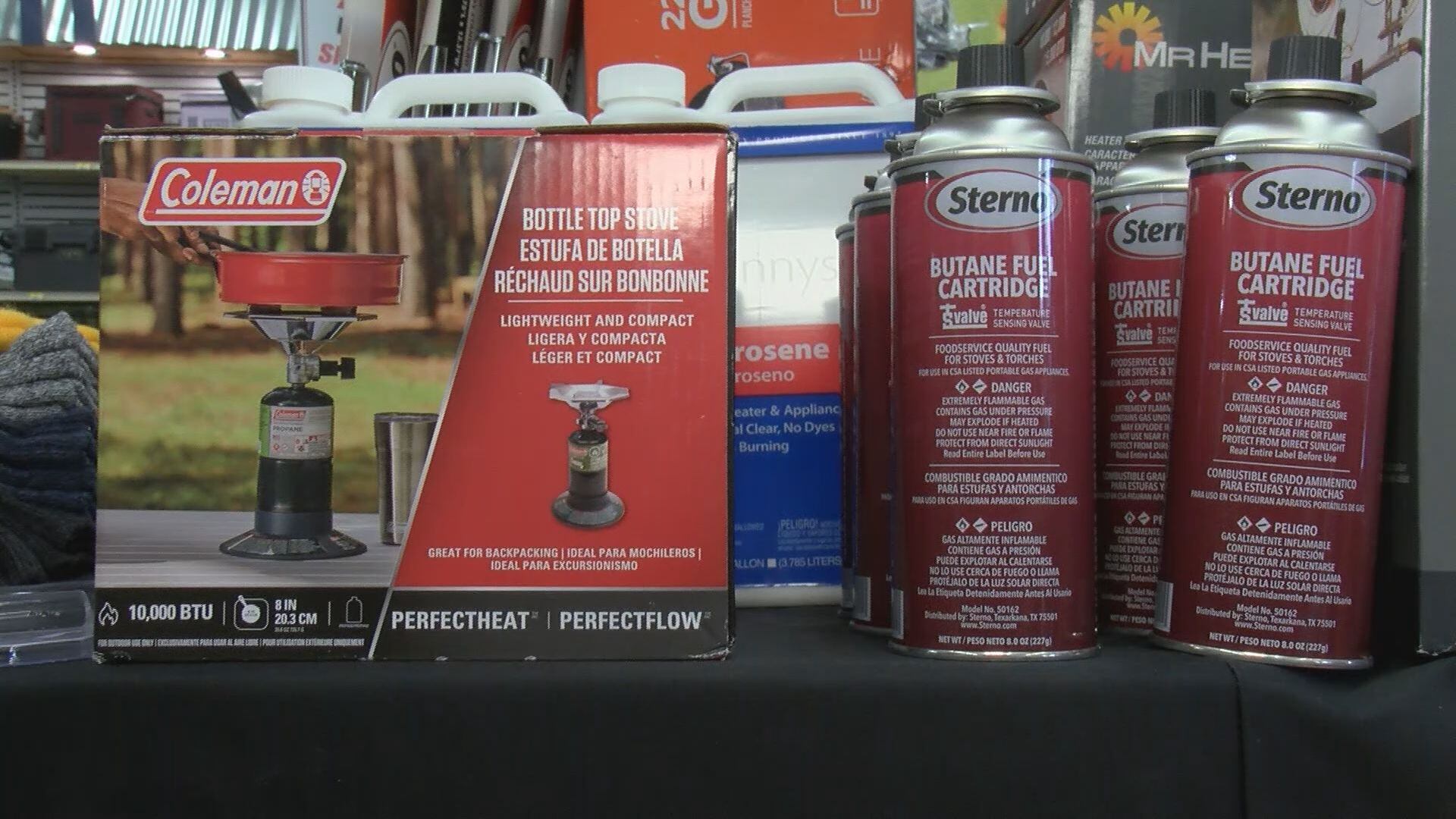 Neighbors grab last minute items at hardware store for winter weather