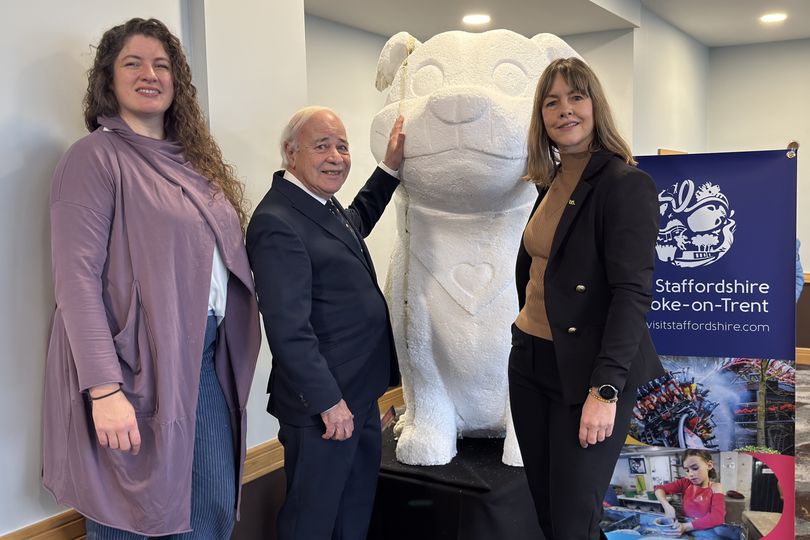 Meet Staffy! Staffordshire's new county mascot