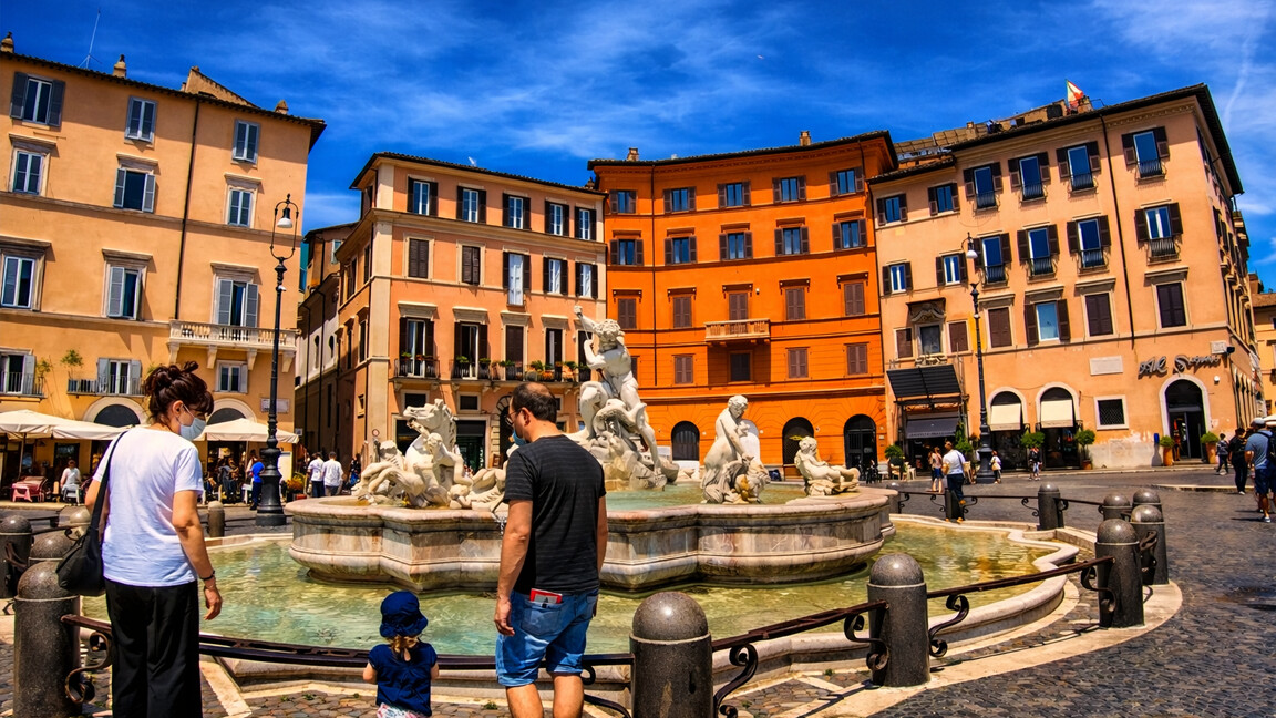 Wandeling door het historische centrum van Rome