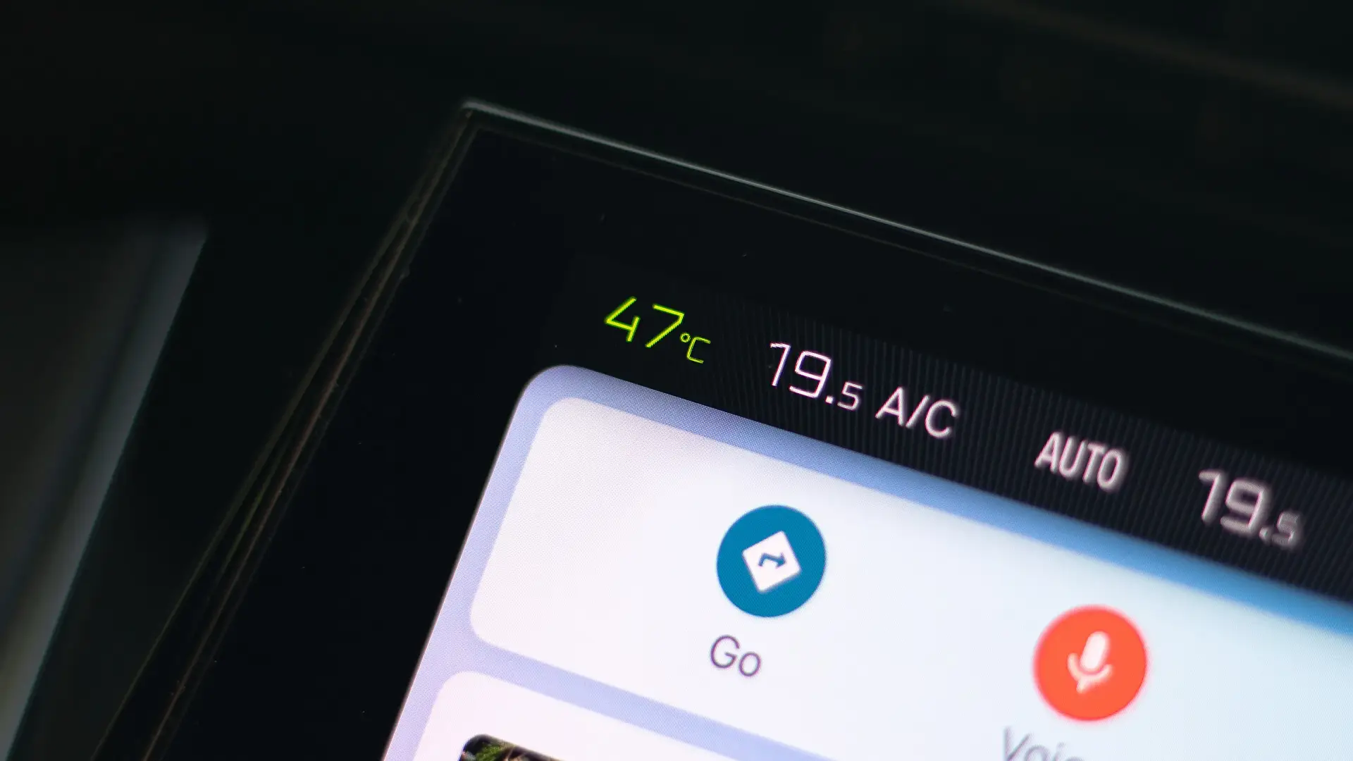 Where is the outside temperature sensor located on your car?