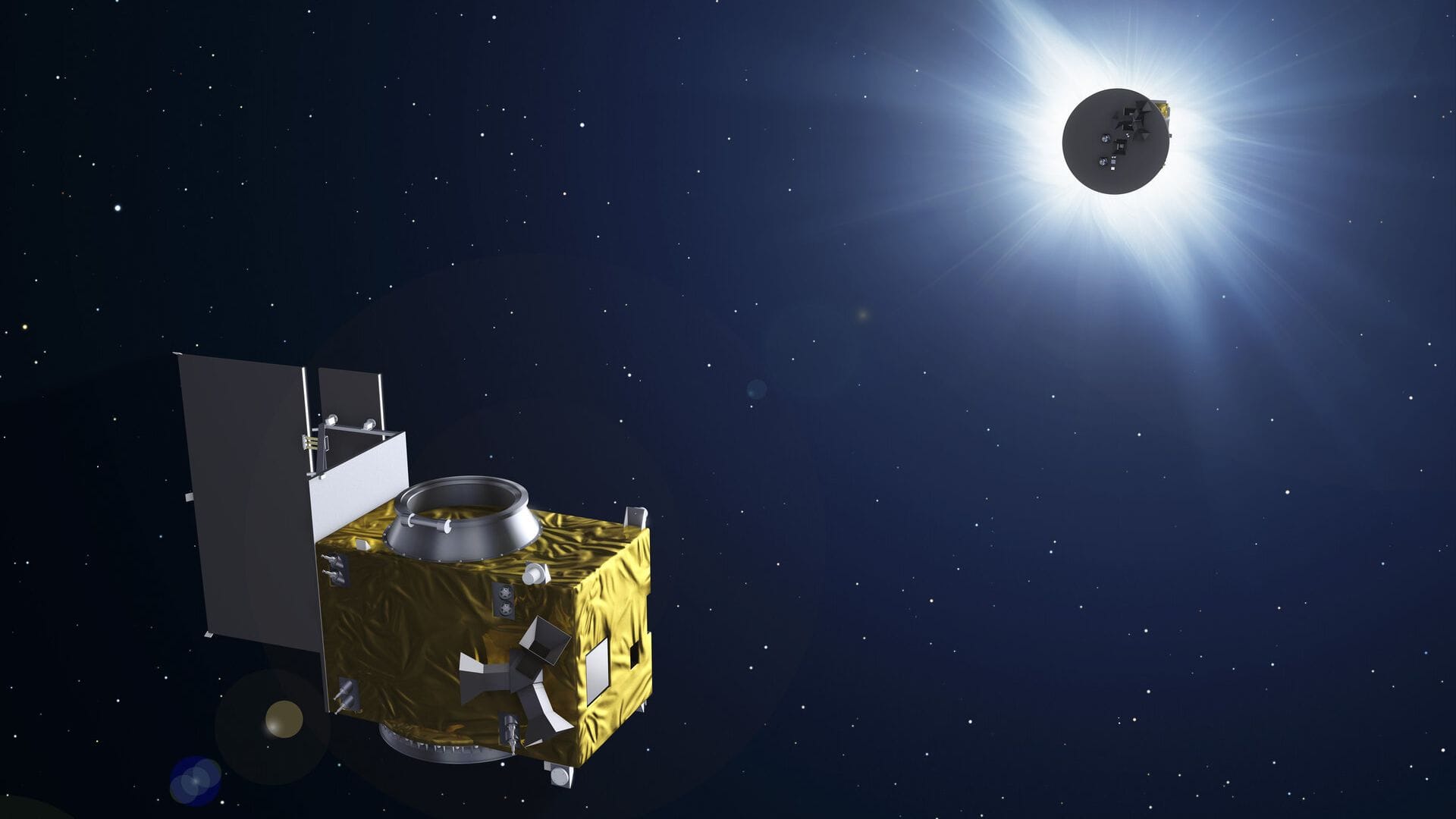 ESA General Director secretly likes inside-out Sun telescope