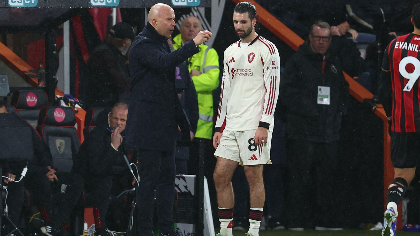 Arne Slot feels Liverpool 'ran out of energy' in Premier League loss to ...