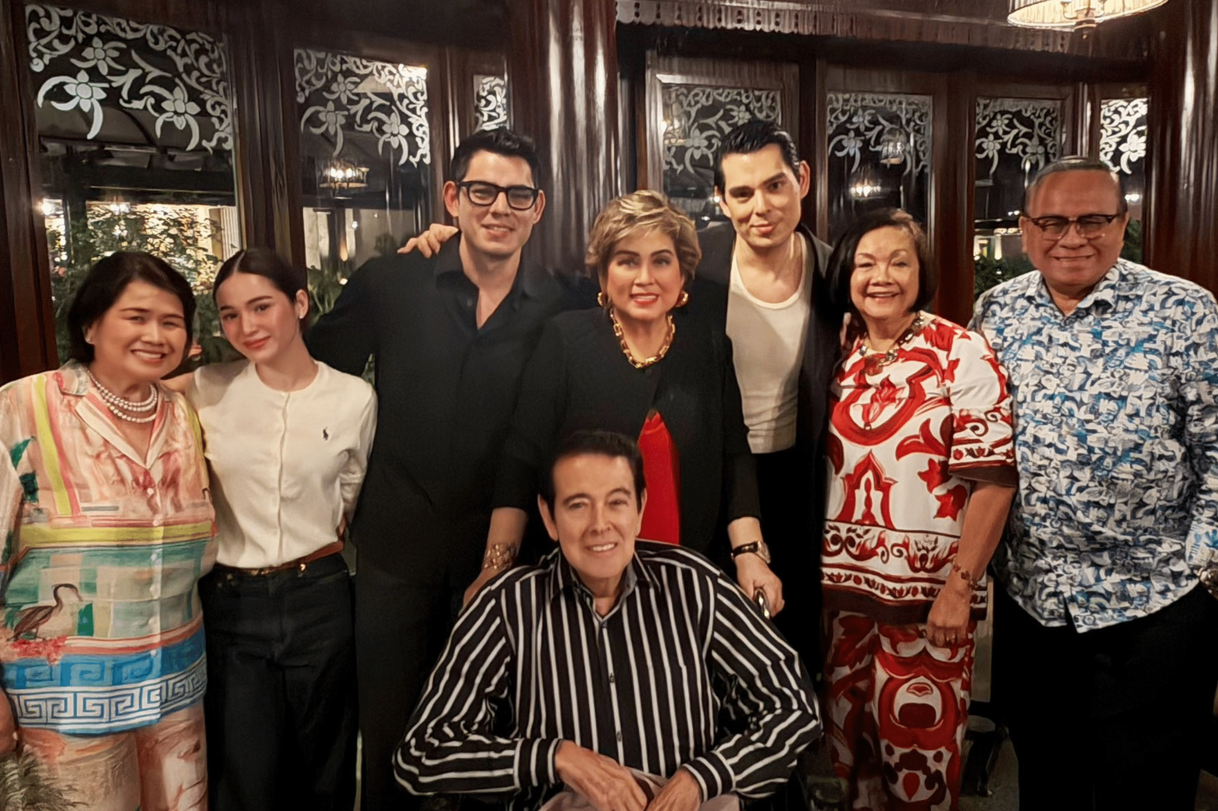 Barbie Imperial organizes birthday lunch for Richard, Raymond Gutierrez