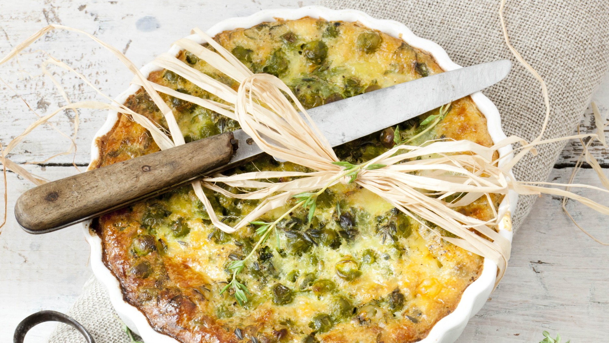 Voici une recette de clafoutis salé facile et rapide à préparer pour ce ...