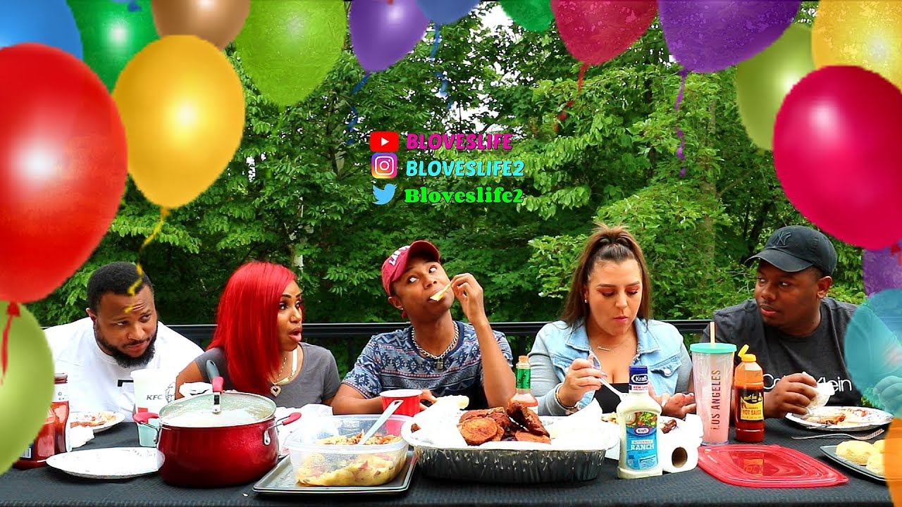 Darius’ soul food college send-off dinner celebration