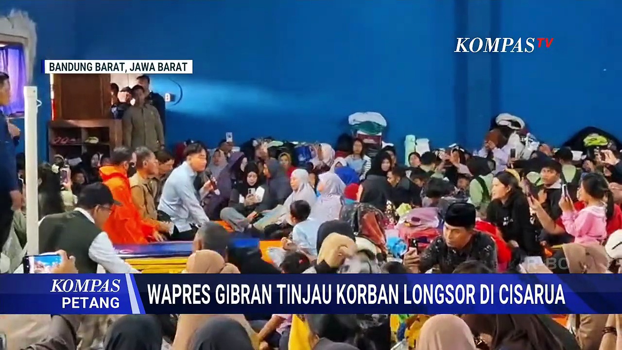 [FULL] Update longsor Cisarua, Kakansar: Total 24 kantong jenazah ...