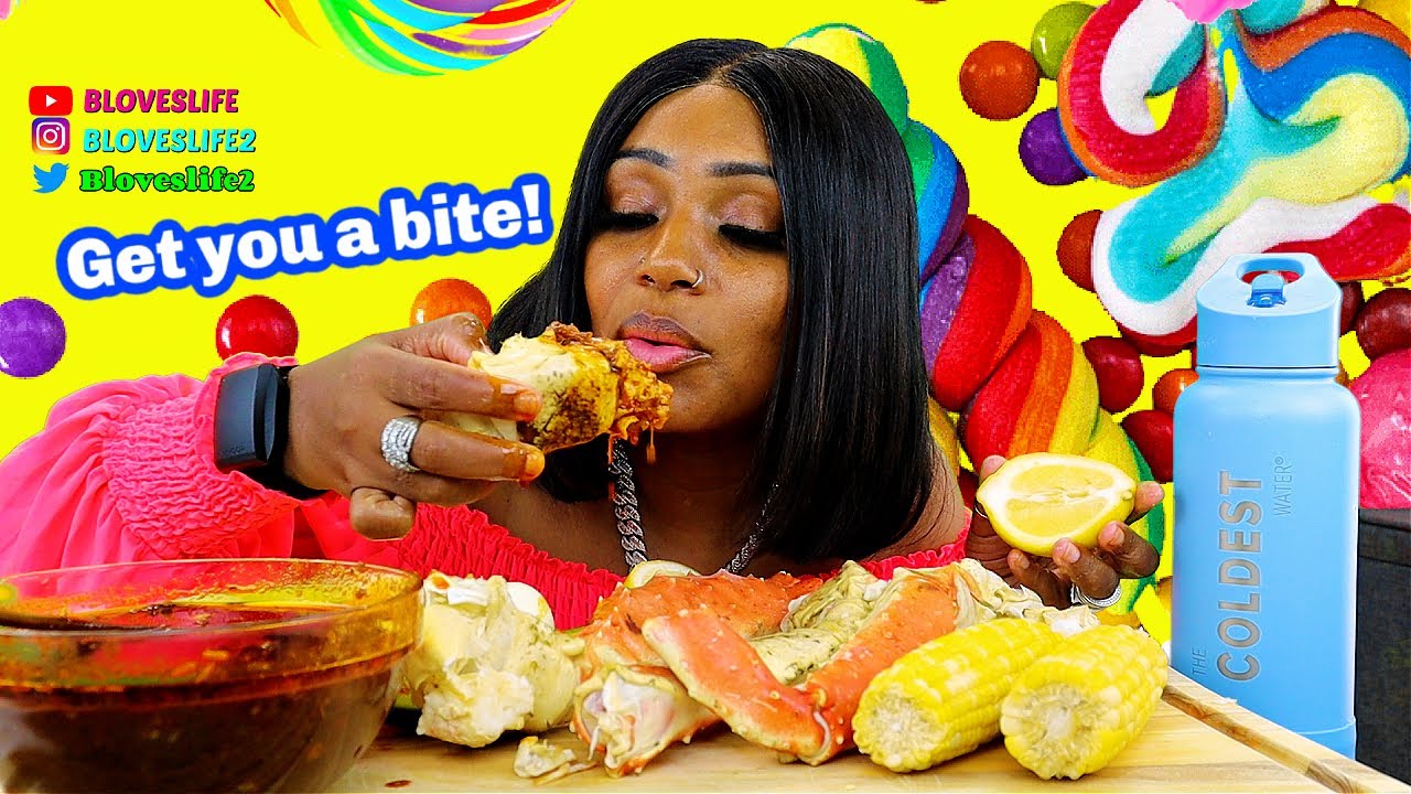 I'm back from Texas with a crab legs seafood mukbang
