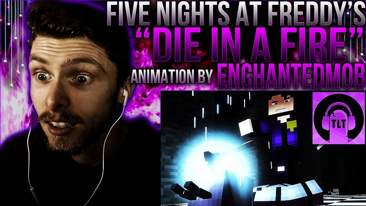 Vapor reacts #241 | [FNAF] 3 song Minecraft animation Die in a Fire by ...