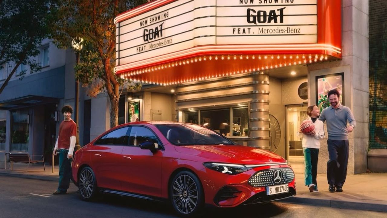 Mercedes-Benz and Sony Animation hype GOAT film with new CLA, GLC EV