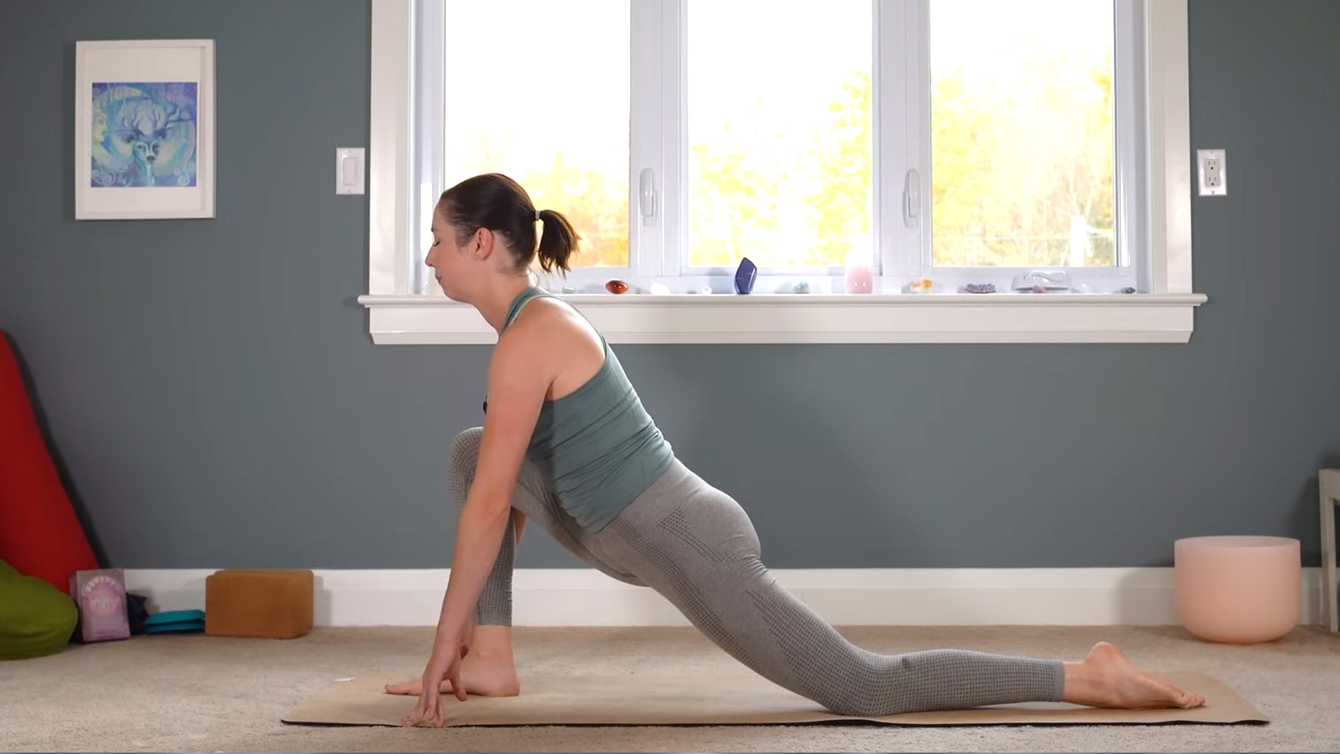 Yoga session for improving focus and discipline