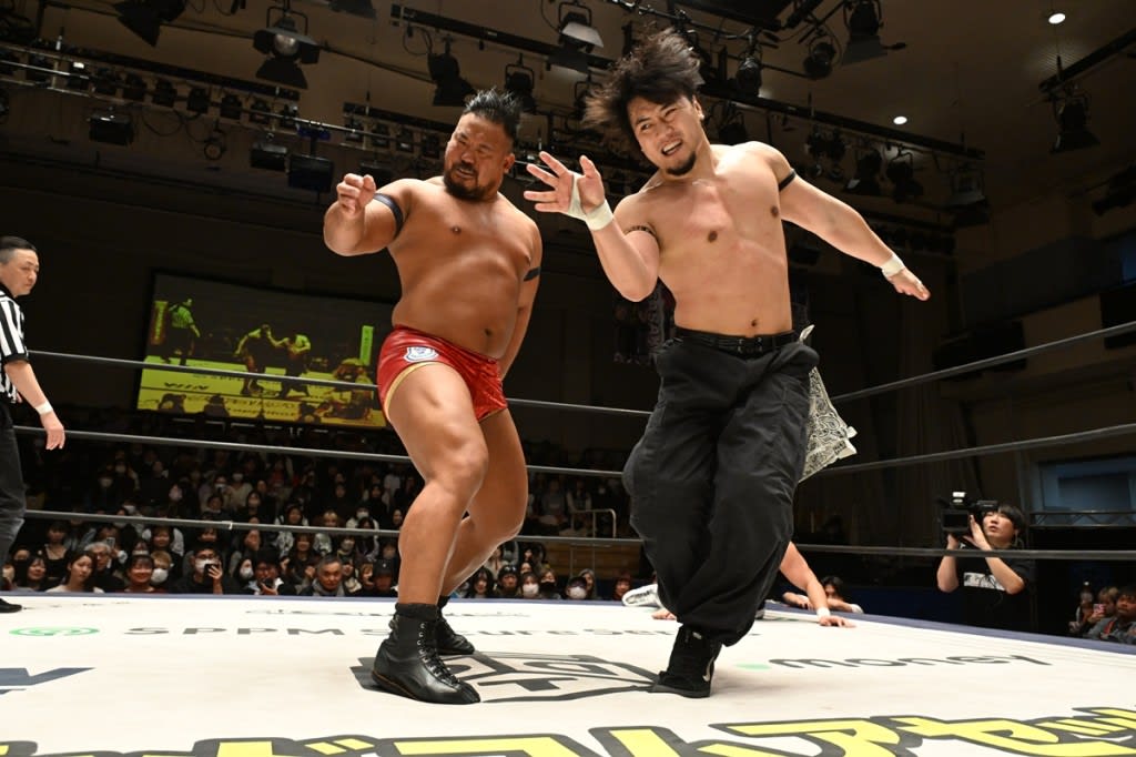 【DDT】MAO＆KANONが飯野雄貴＆納谷幸男を退け、KO-Dタッグ王座V3…The ApexがS.LC.に合流!