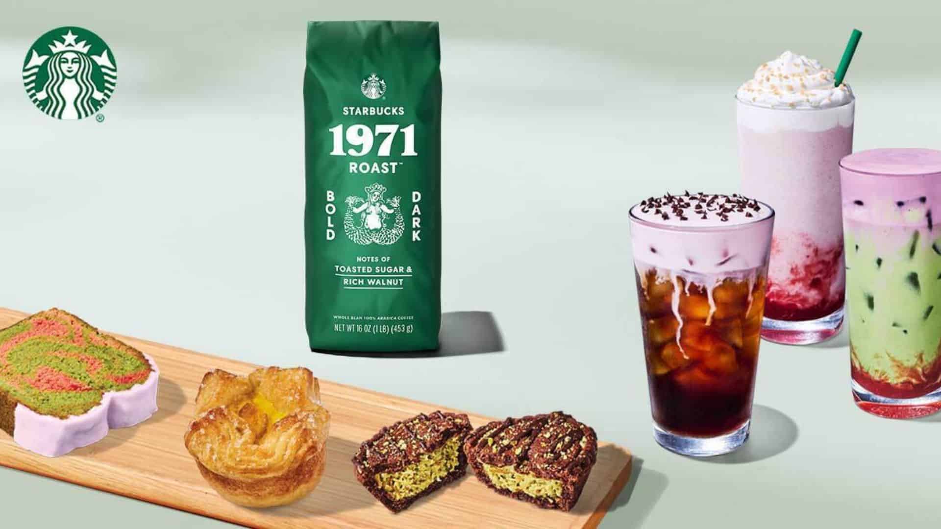 Here's a preview of the new drinks and food coming to Starbucks in February