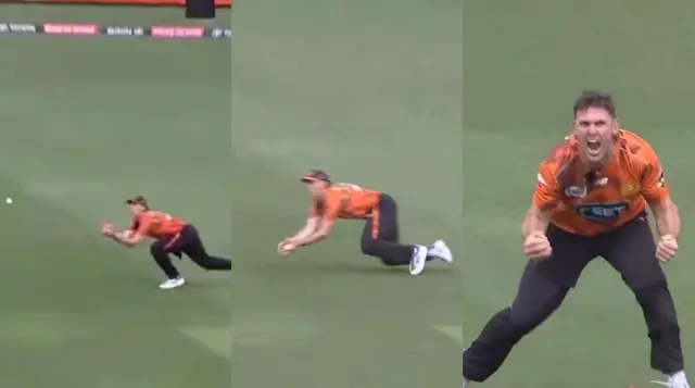 Watch: Mitchell Marsh's clutch catch removes Henriques in BBL final at ...