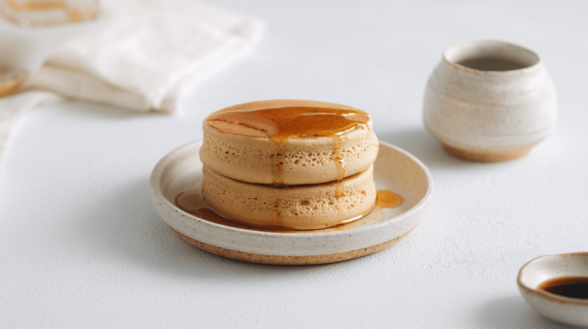 Master an internet sensation with these vegan Japanese soufflé pancakes