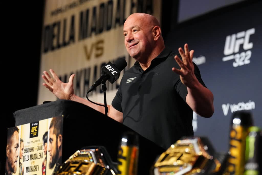 Dana White responds to complaints about ads during UFC 324 debut on ...
