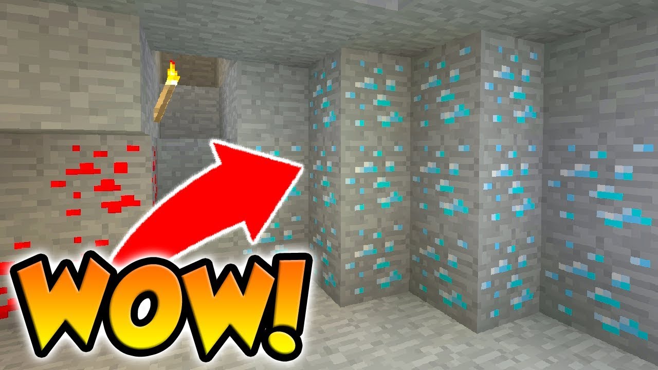 Minecraft Buried Alive player finally finds diamonds underground