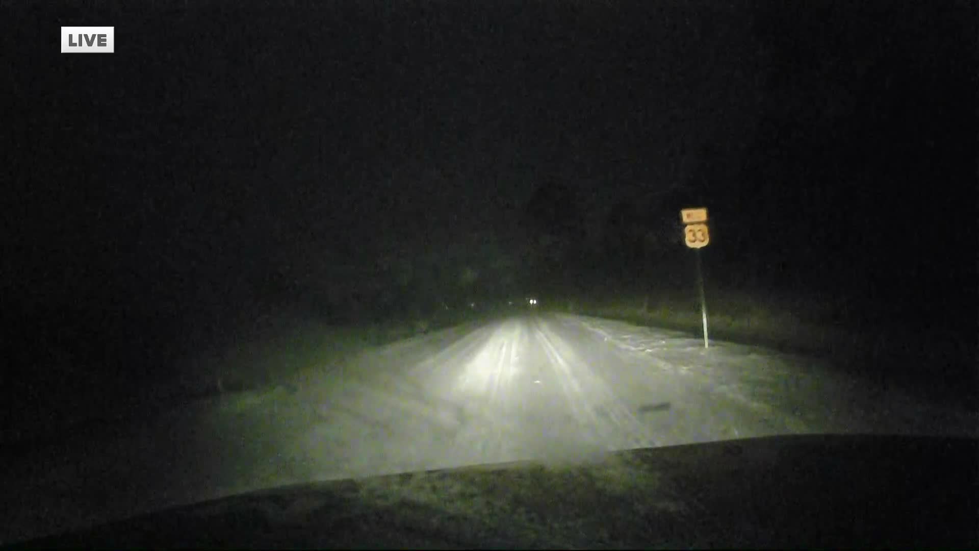Storm Rider: Virginia road check on Sunday morning in Hanover County