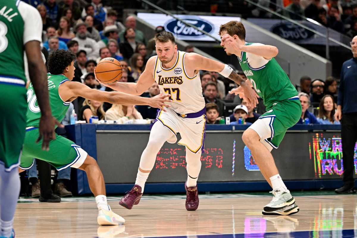 Lakers star Luka Doncic’s gesture for Mavericks fans draws attention