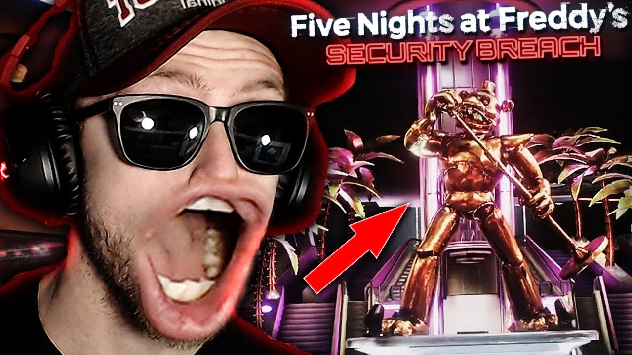 FNAF Security Breach trailer live reaction!