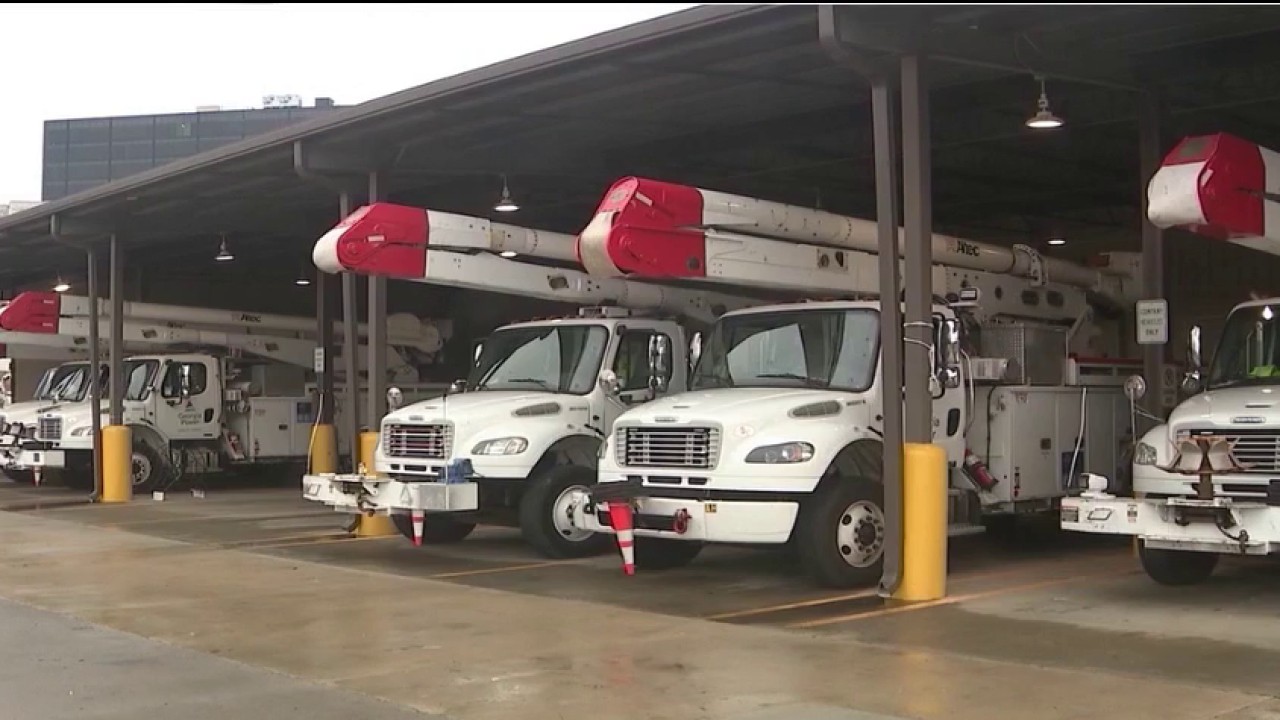 Georgia Power: 10,000 crews battle ice storm