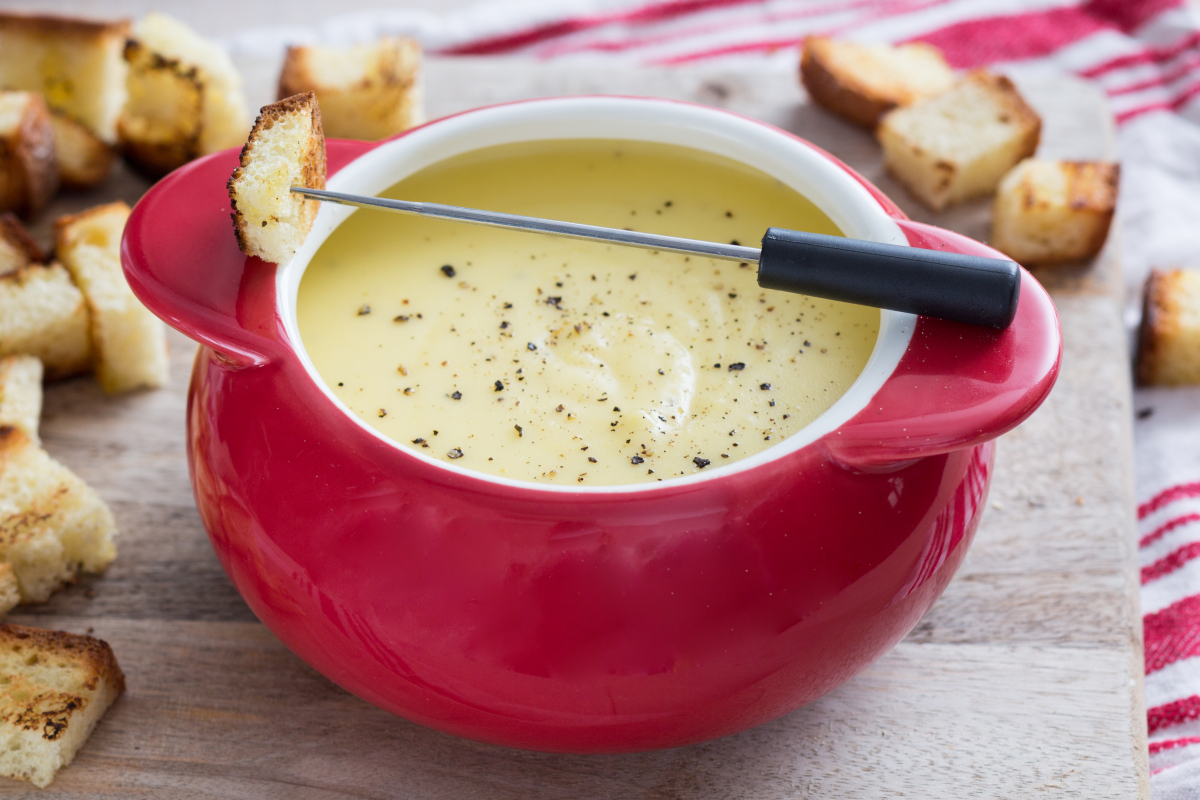 Aosta Valley cheese fondue