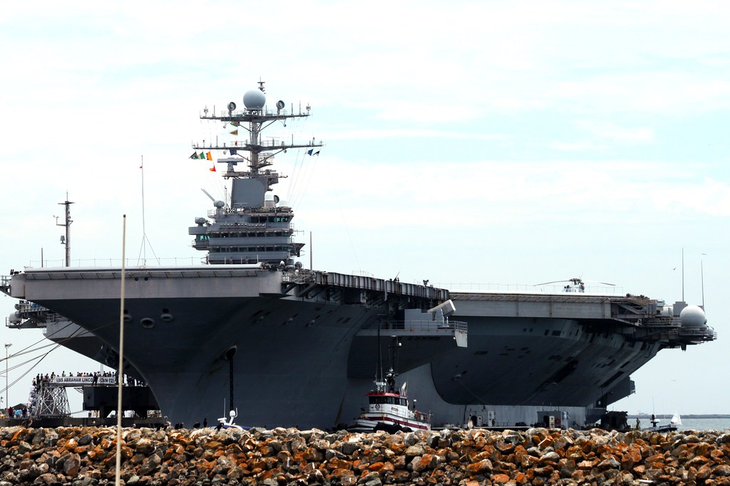 Carrier group could reach Arabian Sea soon as Middle East posture shifts