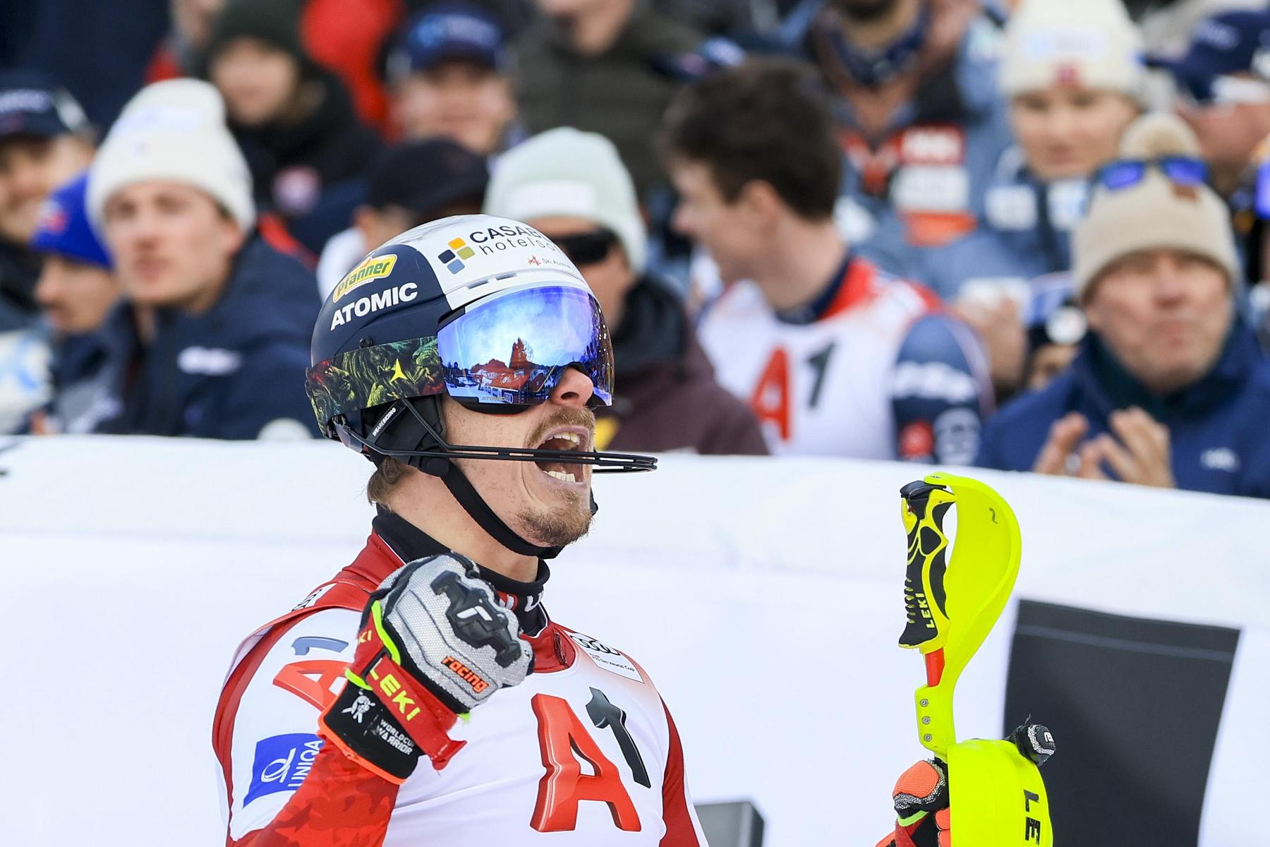 Ski-Weltcup: Manuel Feller gewinnt sensationell den Slalom in Kitzbühel