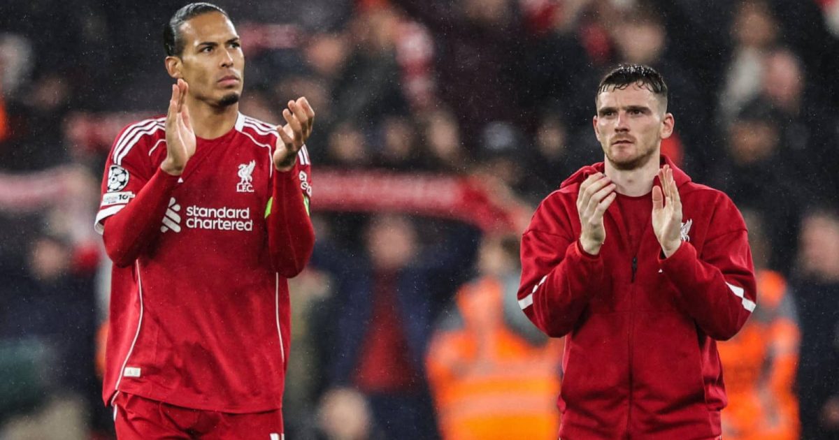 Liverpool backed for Robertson to Tottenham U-turn after Van Dijk ...