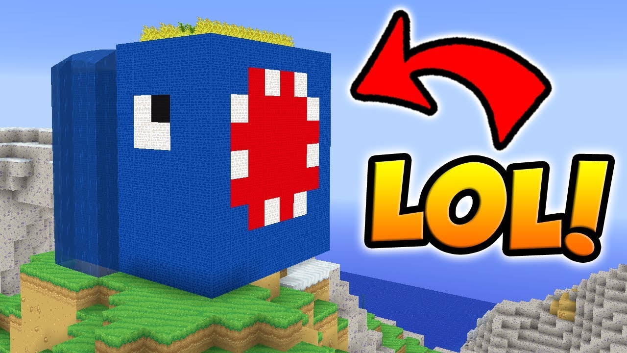 He made me build this in Minecraft Aquatic Adventure