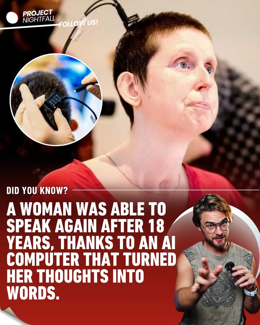 In 2005, a 30-year-old woman suffered a brainstem stroke that left her ...