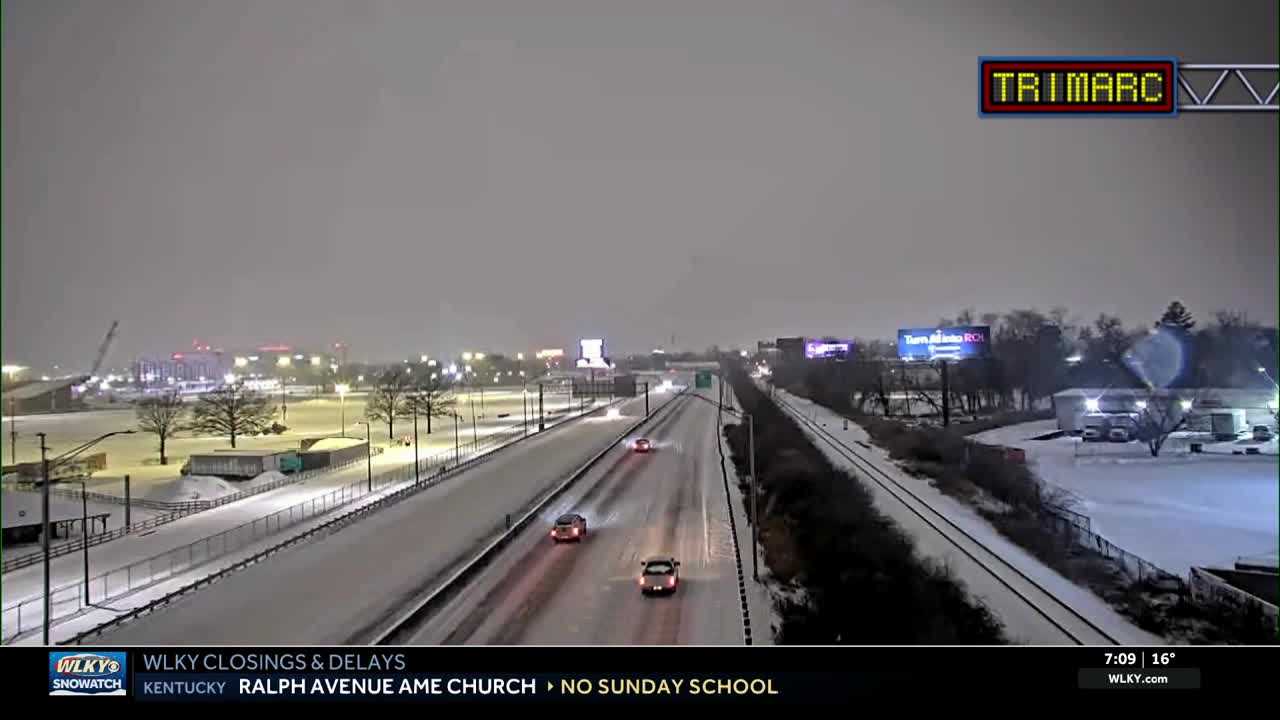 Road conditions | Check traffic around Louisville during winter storm