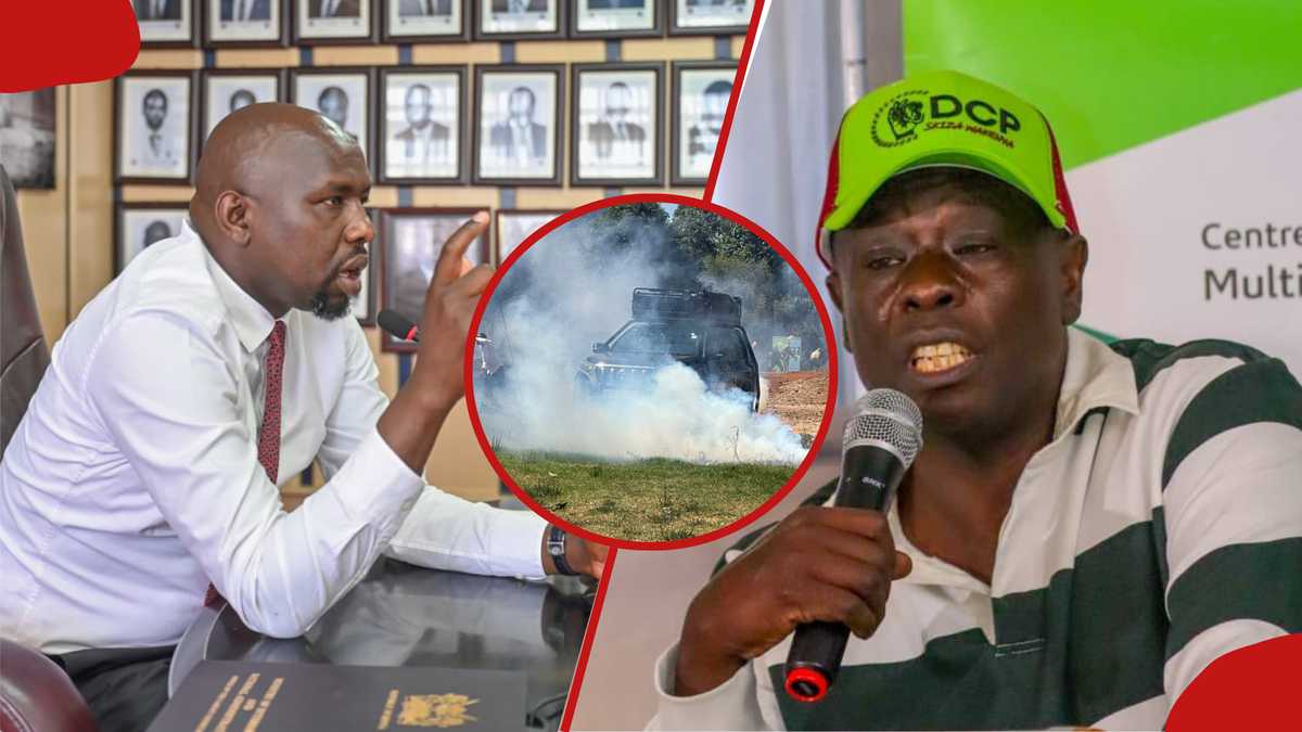 Nyeri chaos: CS Murkomen condemns violence at Gachagua's event ...