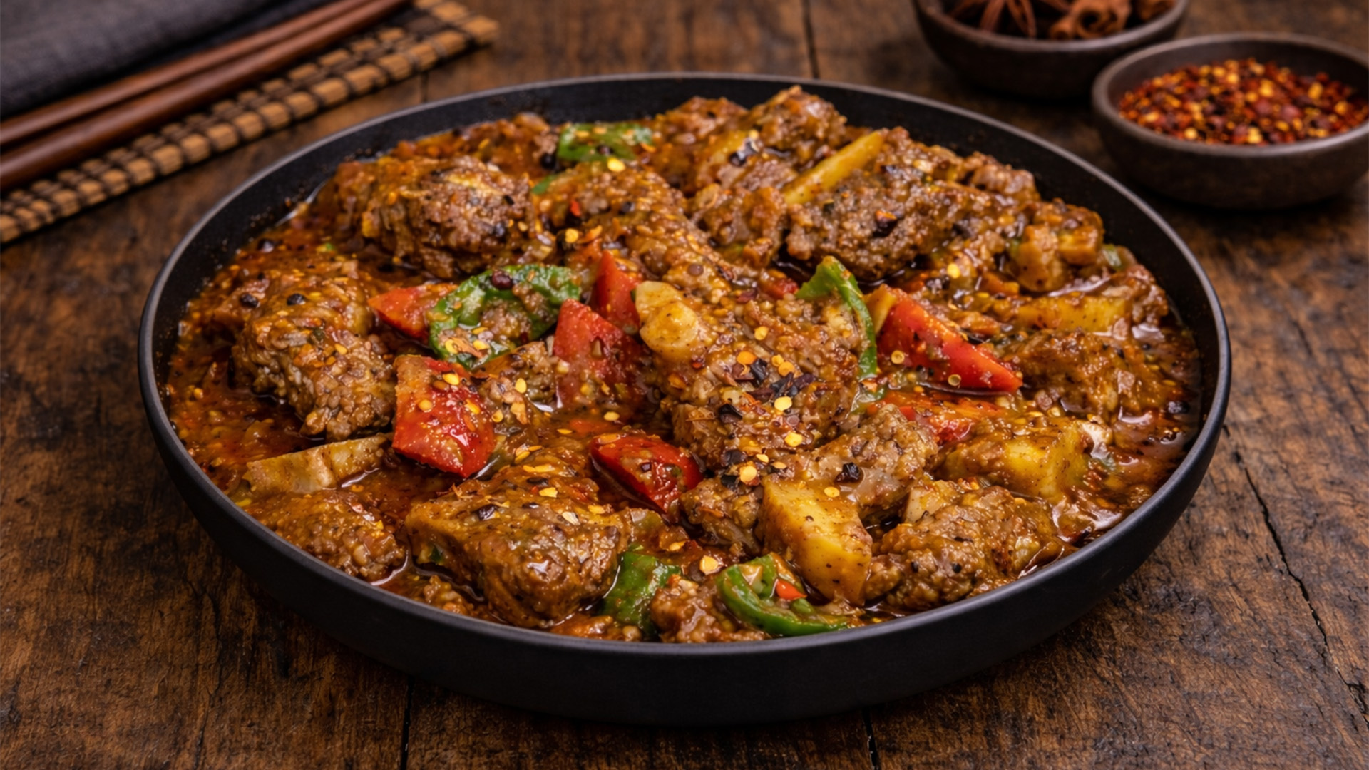 Chicken cooked in pineapple juice for a light meal