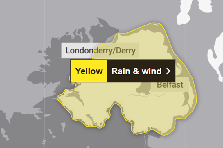 Northern Ireland weather outlook for the week ahead as two yellow ...