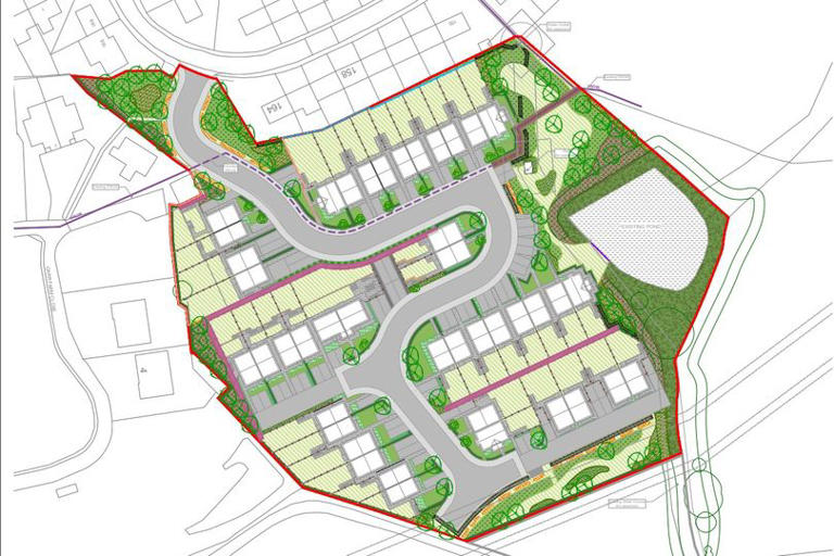 Go-ahead for changed affordable homes plan after designs made bigger