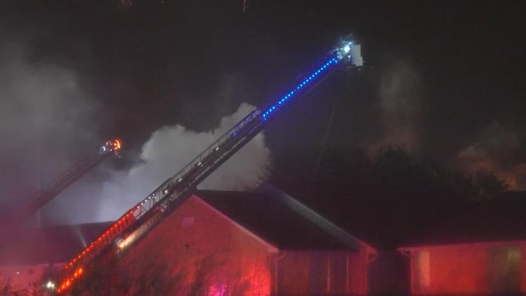Three hospitalized, dozens displaced after multi-alarm apartment fire ...