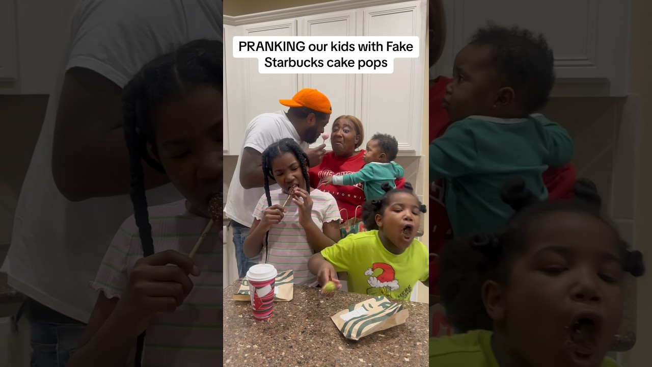 Starbucks cake pop prank goes wrong