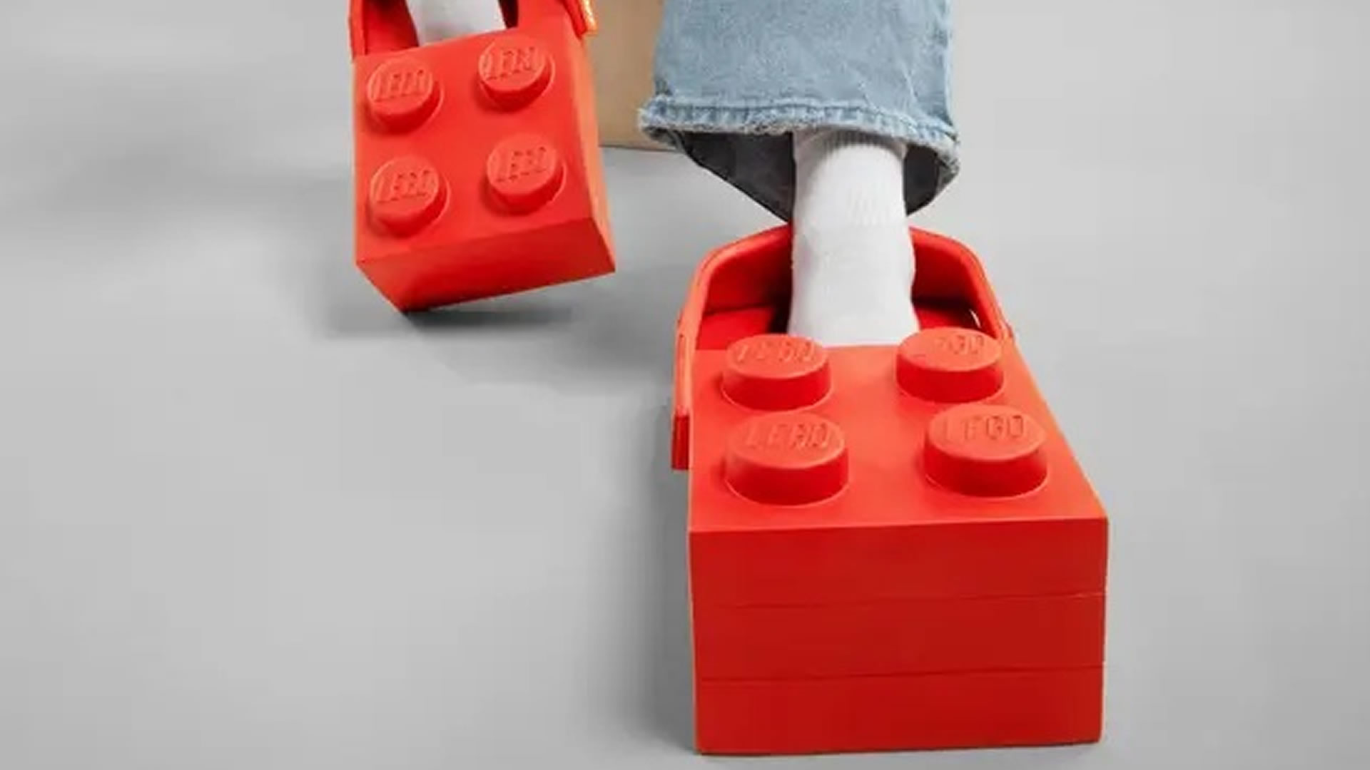 LEGO and Crocs just turned a plastic brick into high-fashion footwear