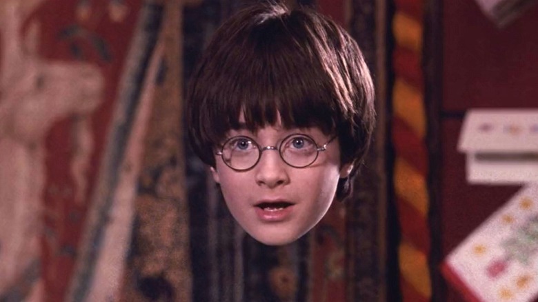 Who gave Harry Potter the invisibility cloak in the Sorcerer's Stone?