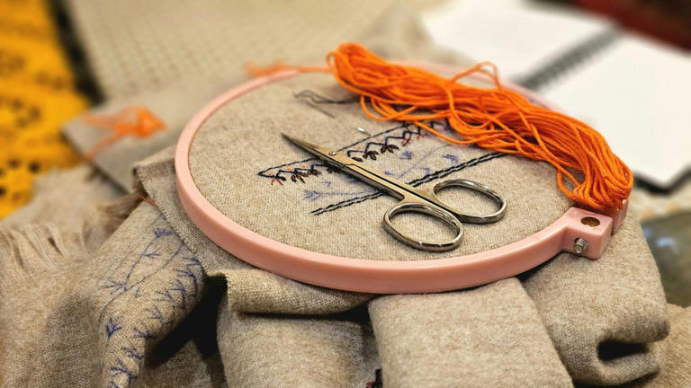 Which city is called the city of embroidery?