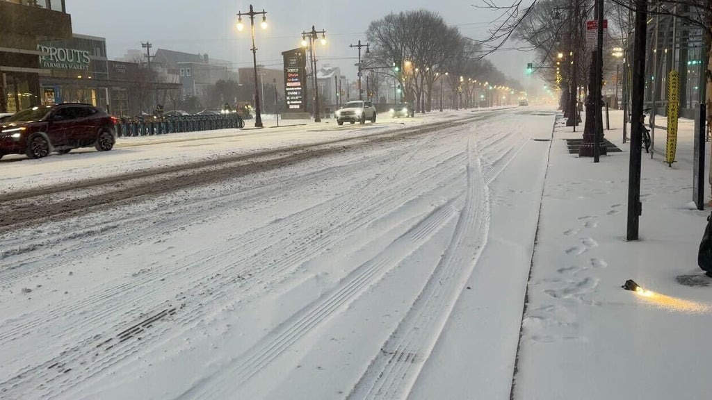 How much snow has fallen today? Totals around Philadelphia and the ...