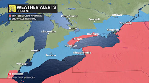 40+ cm possible as intense snow hits southern Ontario