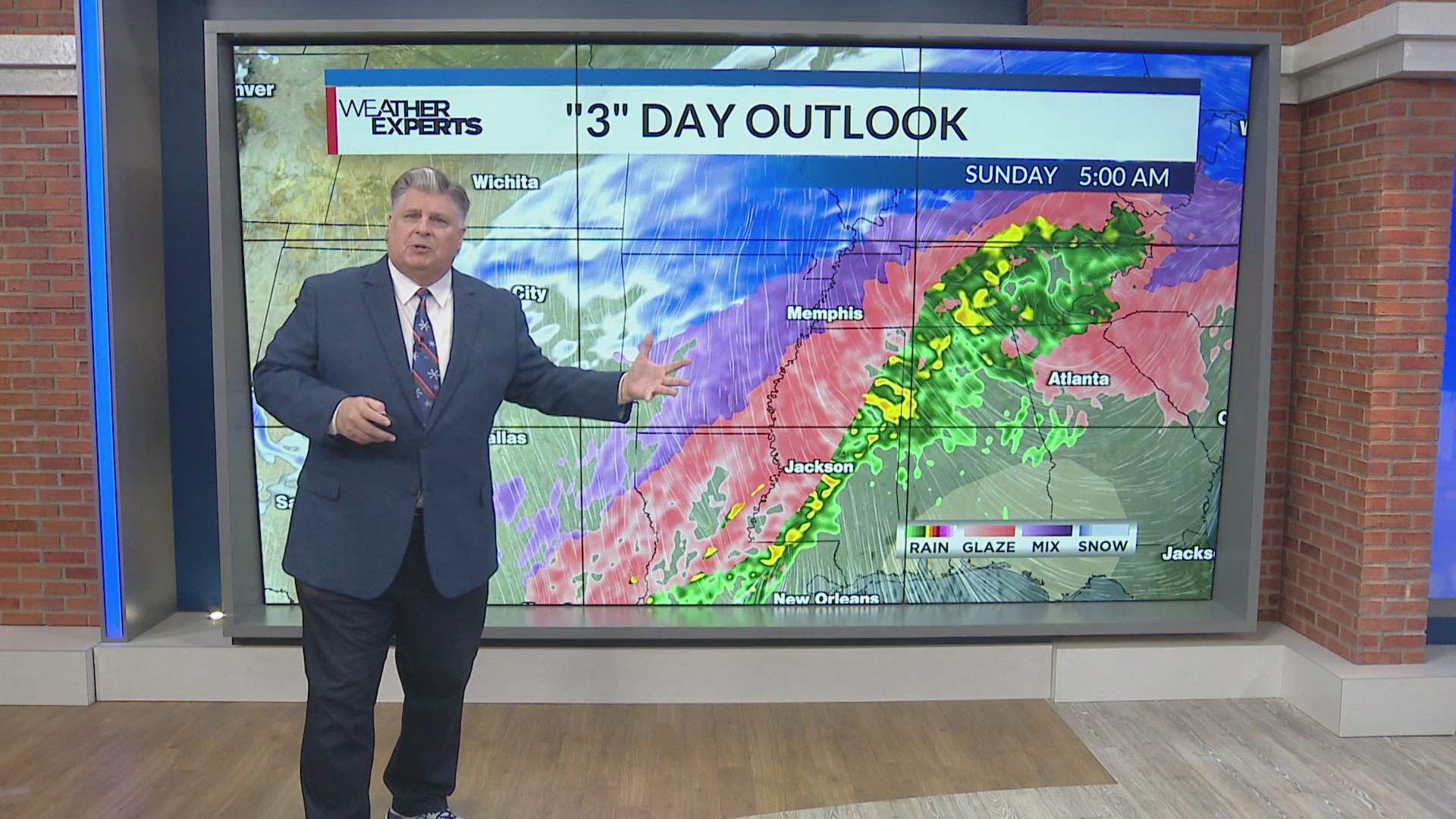 WREG Memphis weather Sunday Jan 25th