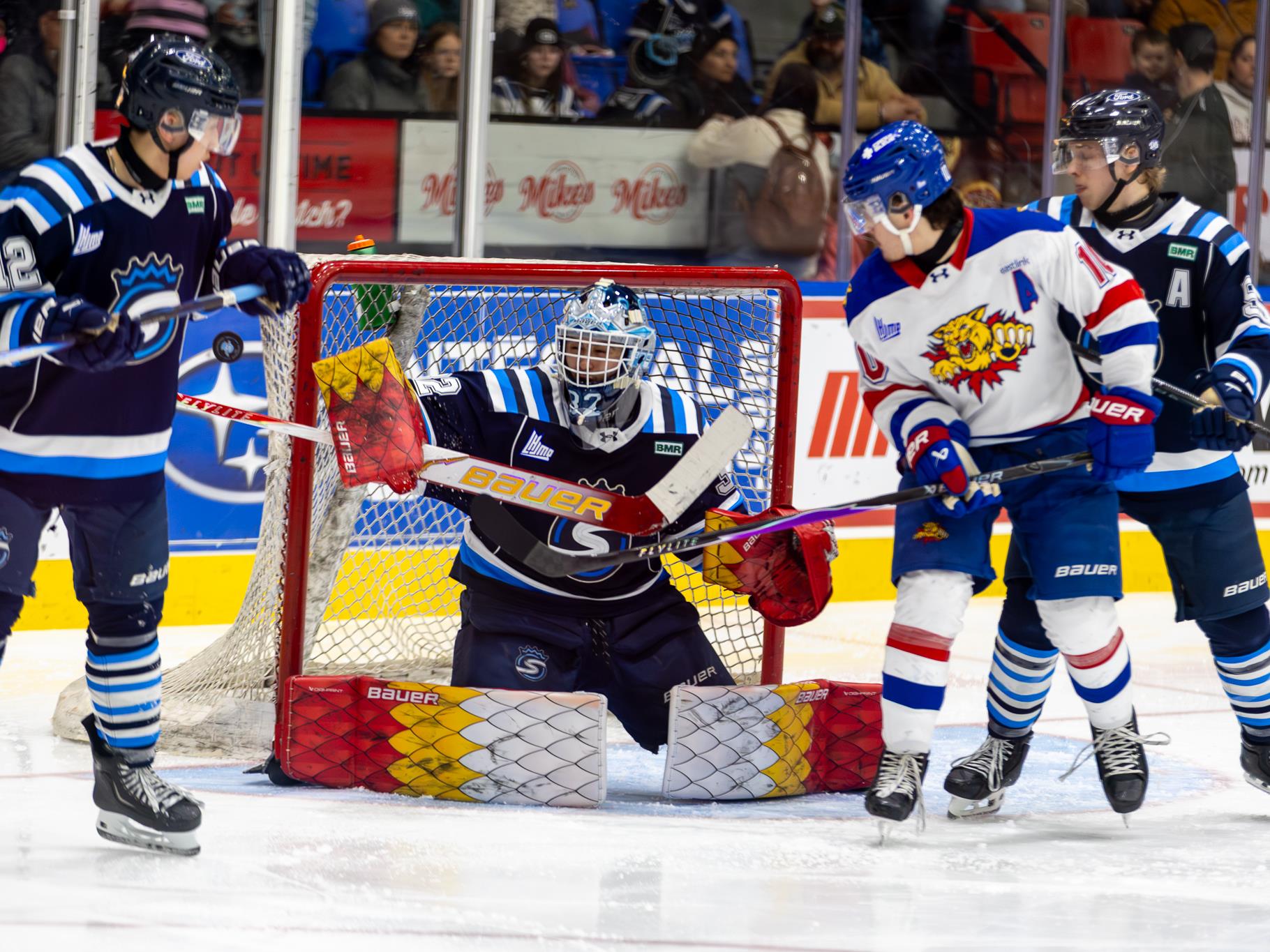 Moncton met fin à la séquence de victoires des Sags