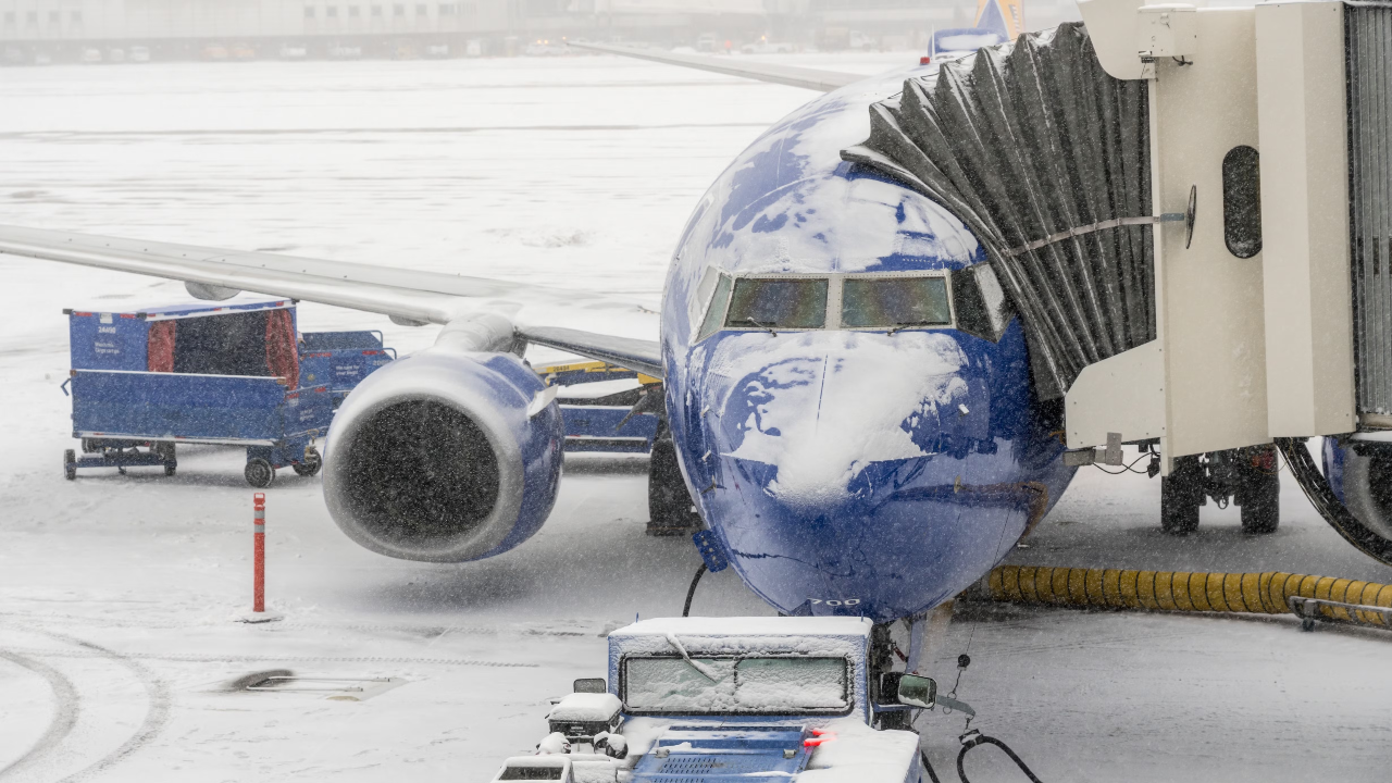 Winter storm delays 15,000 flights across 24 states—coldest temps in 5 ...